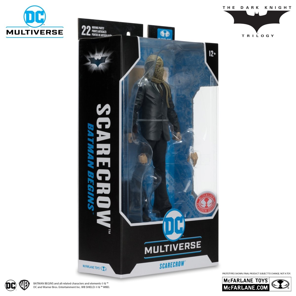 DC Multiverse Batman Begins Scarecrow (Red Platinum Edition) - Blue ...