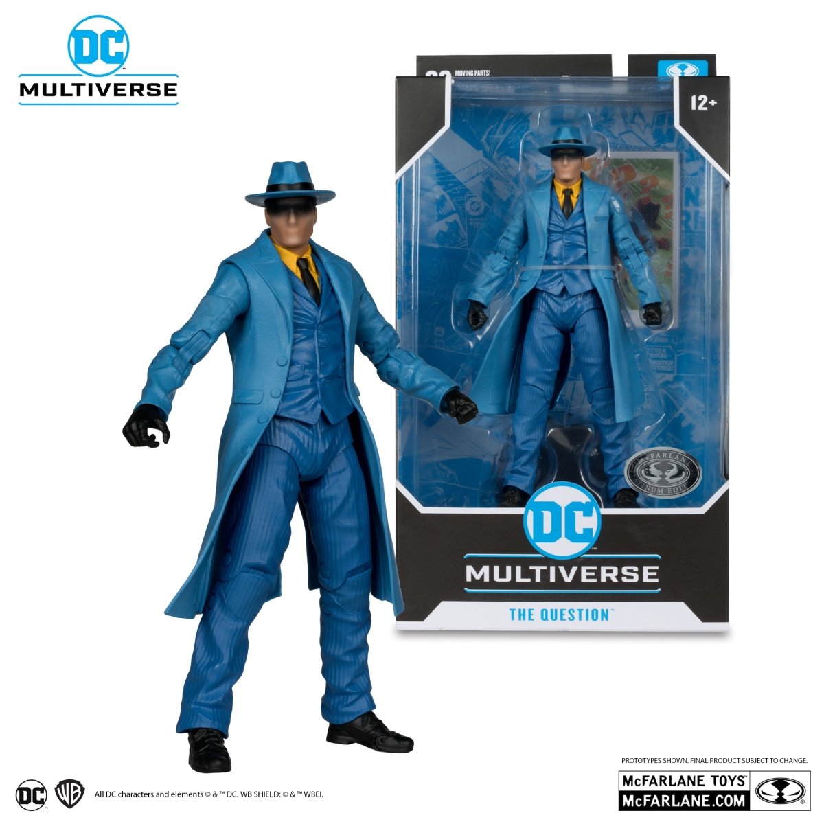DC Multiverse The Question (Platinum Edition) - Blue Unlimited Toys ...