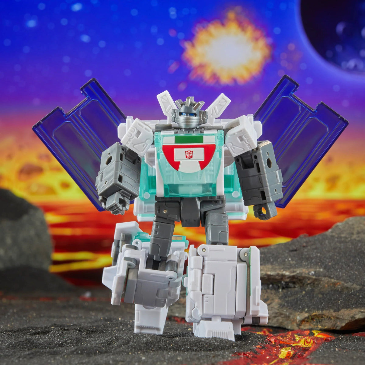 Transformers Legacy United Voyager Class Origin Wheeljack - Blue ...